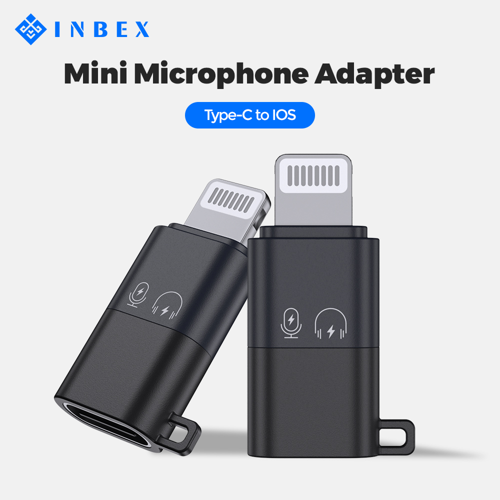 Jual INBEX Adapter Microphone Adapter Type-C ke Micro/IOS /USB ...