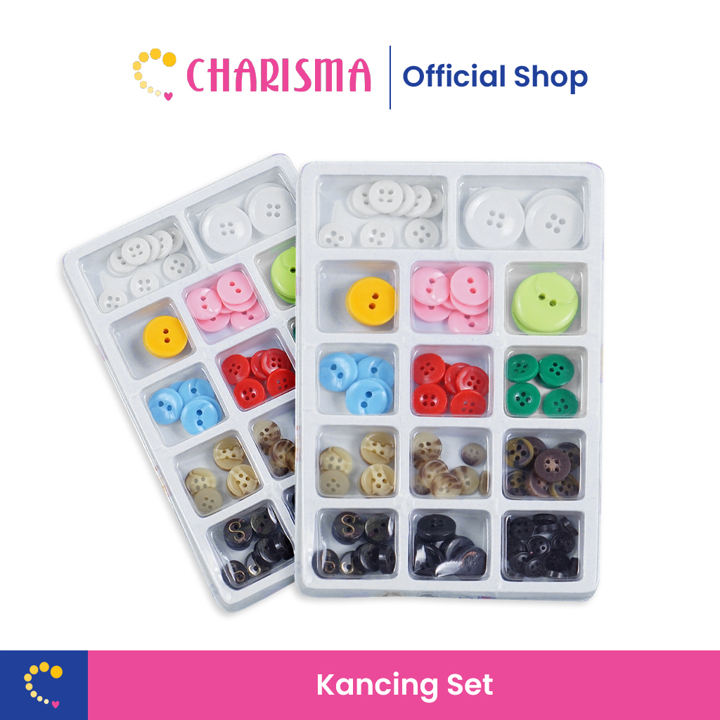 Jual Charisma Kancing 1 Set - Kancing Baju / Kancing kemeja / Kancing ...