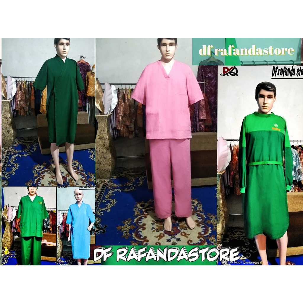 Jual Jas Operasi, Baju Pasien, Baju Kerja Dokter/Perawat Standar Rumah ...