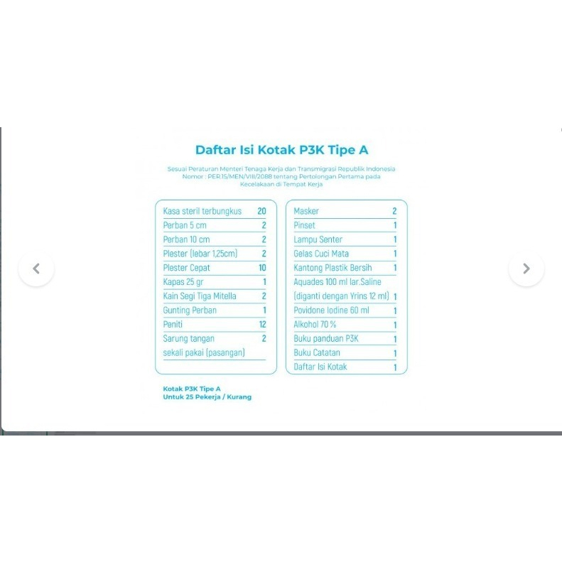Jual Kotak P3k Maspion Mk 11 Plus Isi Type A / B Harga Murah | Shopee ...