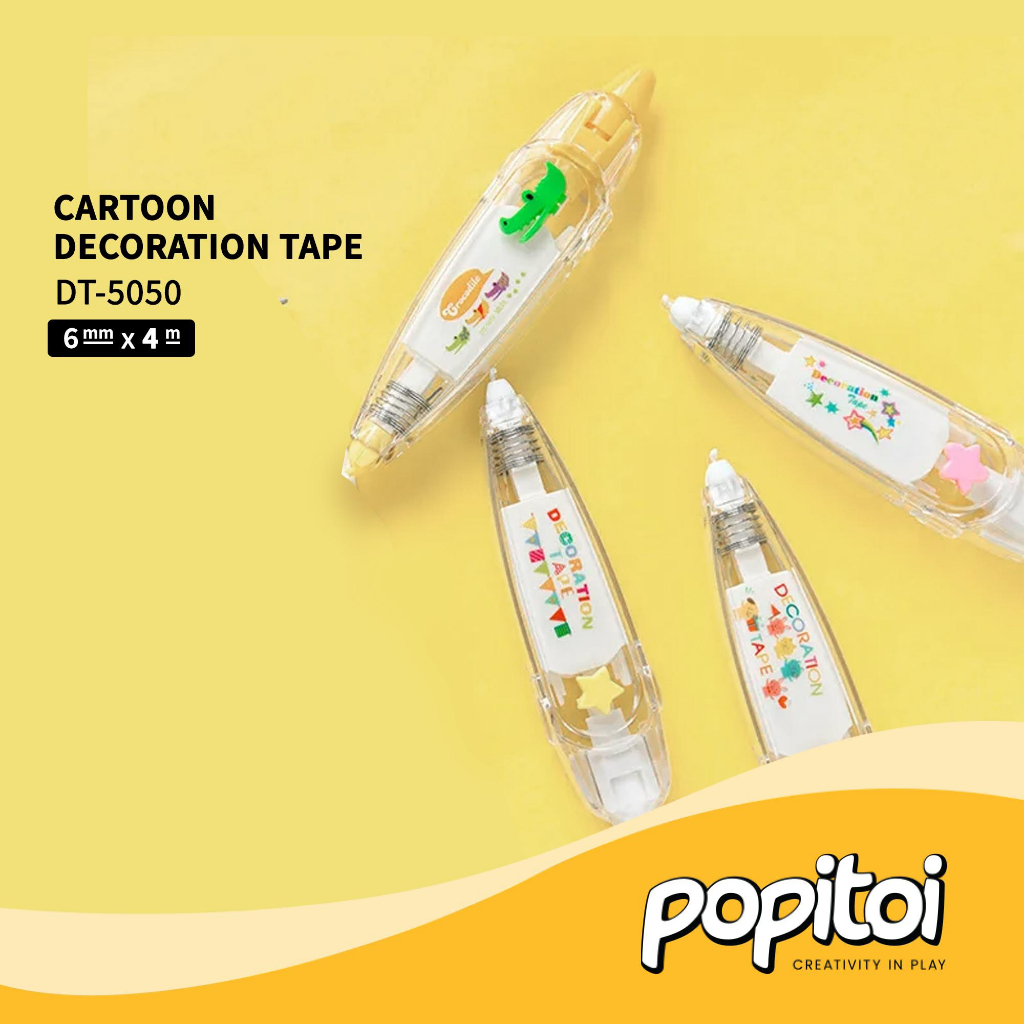 Jual Japanese Cartoon Correction Tape Kawaii Tipe X Karakter Lucu Unik ...