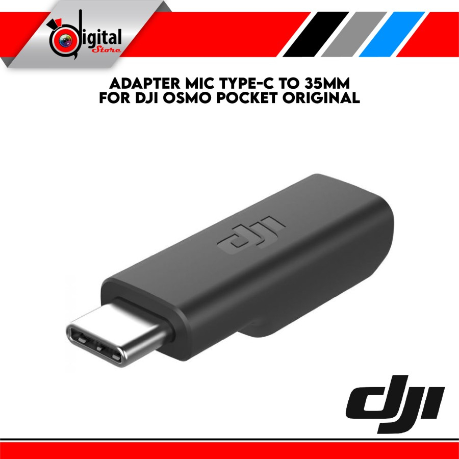 Jual Dji Osmo Pocket Adapter Mic Type-C To 35mm Original DJI - Adapter ...