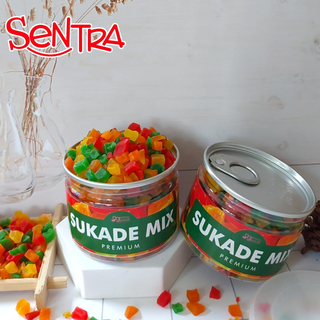 Jual Sukade Pepaya Mix Warna Premium Kemasan PETCAN | Shopee Indonesia