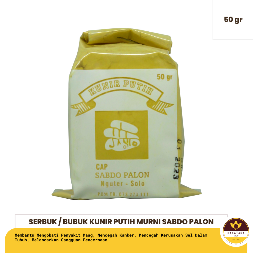 Jual Kunir Putih Sabdo Palon Ukuran 50 Gram | Shopee Indonesia