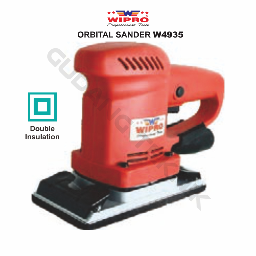 Jual Mesin Amplas Sander 220W WIPRO W-4935 / Mesin Palm Sander Elektrik ...