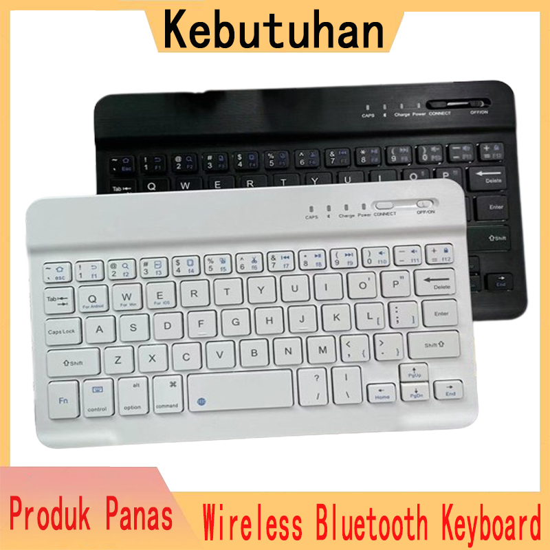Jual 【COD】10 inch Wireless Bluetooth Keyboard Touch keyboard ...