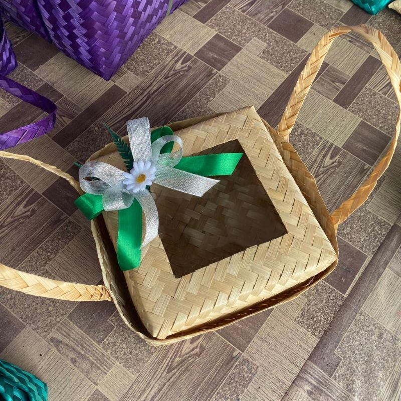 Jual Besek Jinjing Mika Ukuran 20x20 Warna Warni / Besek Mika Jinjing ...