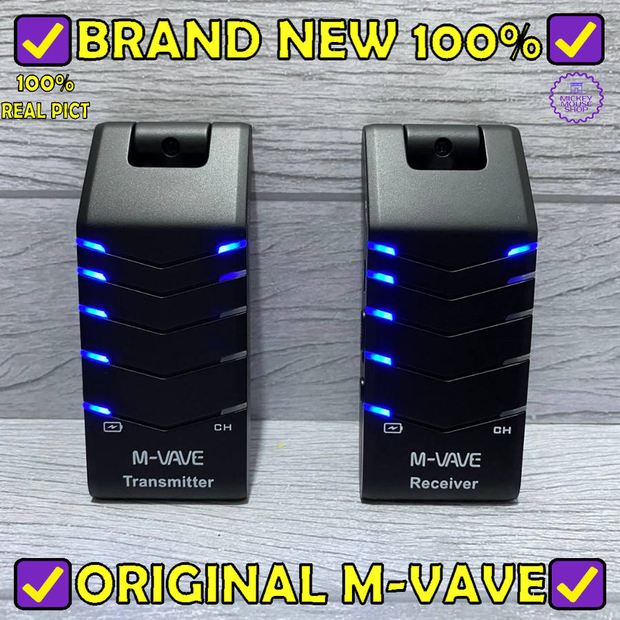Jual Jack Gitar Wireless 2.4Ghz M-VAVE WP-4 AIRBRIDGE Stereo Guitar ...