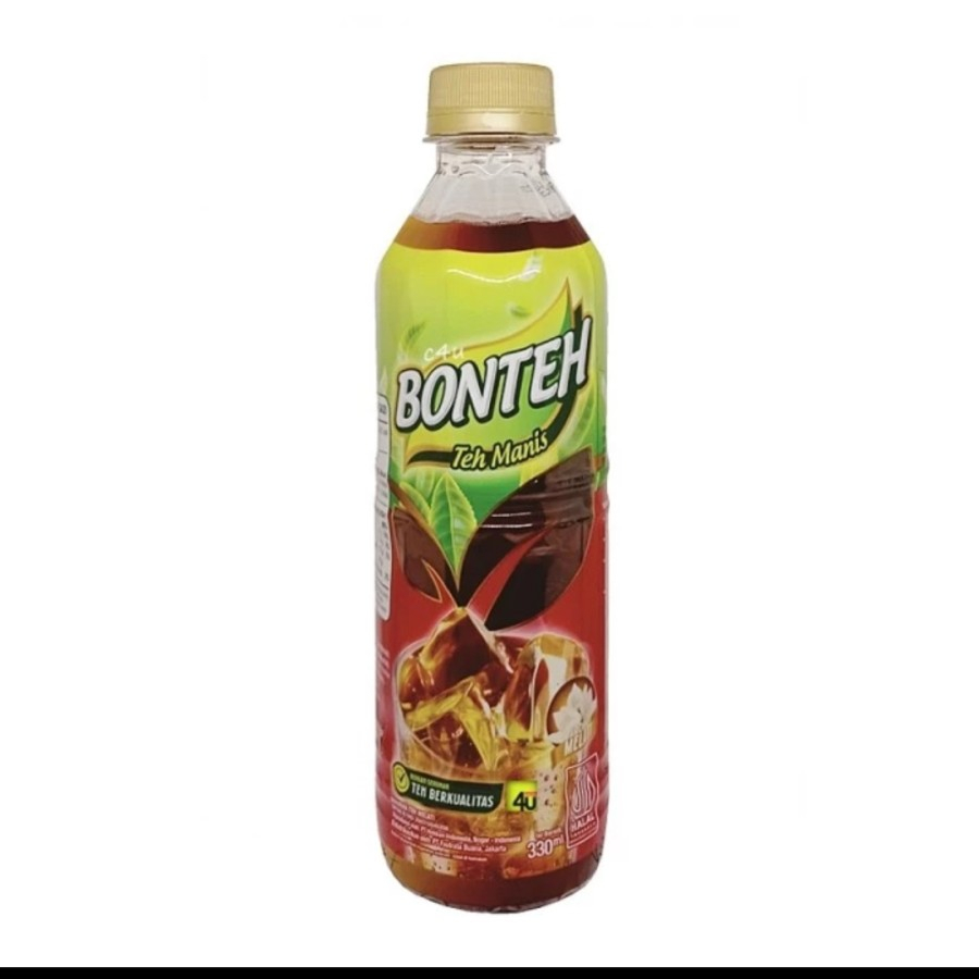 Jual bonteh teh botol original rasa teh manis melati pet 330ml | Shopee ...