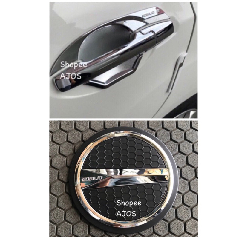 Jual Handle Dan Outer Mobilio Handle Outer Mobilio RS Facelit Krum Hitam AJOS Shopee Indonesia