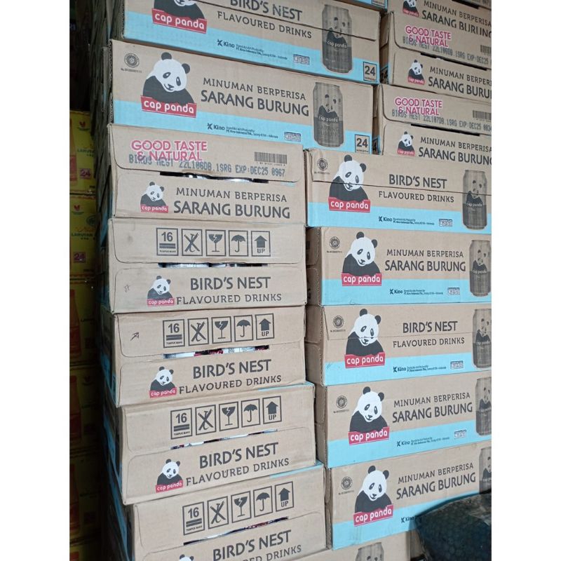 Jual Cap Panda Sarang Burung Walet 1 Dus Isi 20 / Minuman Kaleng ...