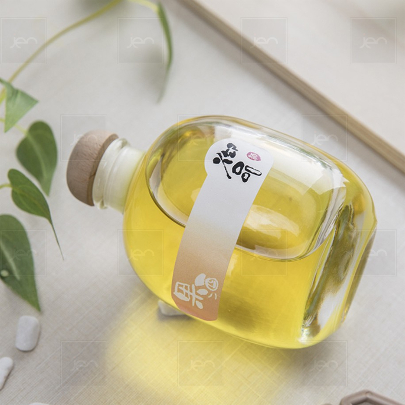 Jual Botol Kaca Bulat Japanese Shochu Botol Kemasan serbaguna 225ml ...