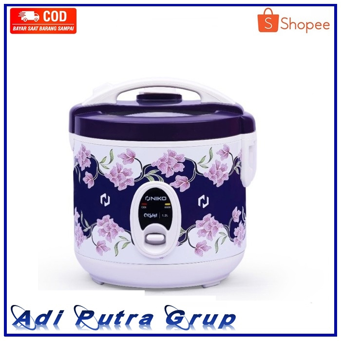 Jual RICE COOKER penanak nasi merk mito oishi 1.8 liter warna batik ...