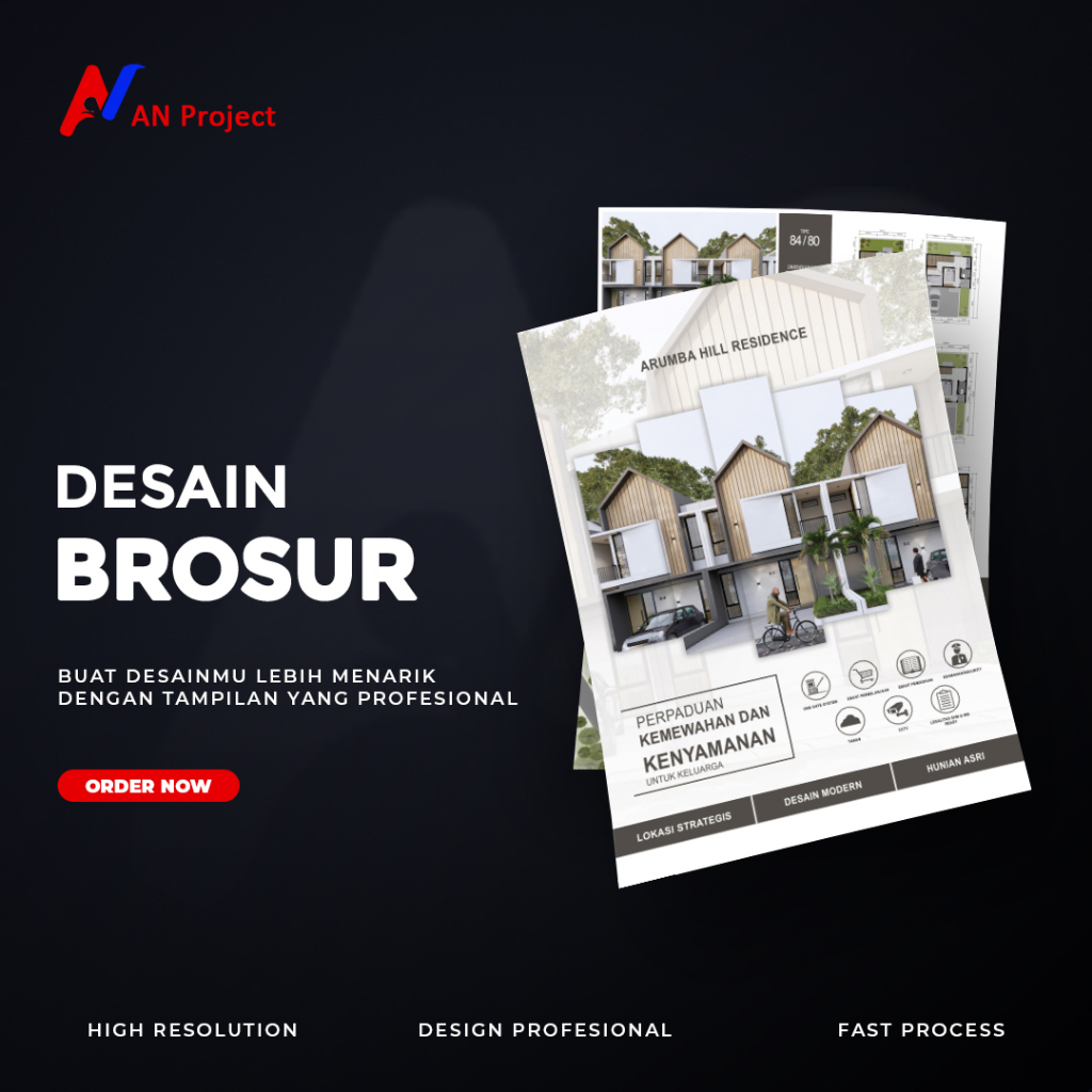Jual Jasa Desain Brosur, Banner, Pamflet, Spanduk, dll - AN Project ...