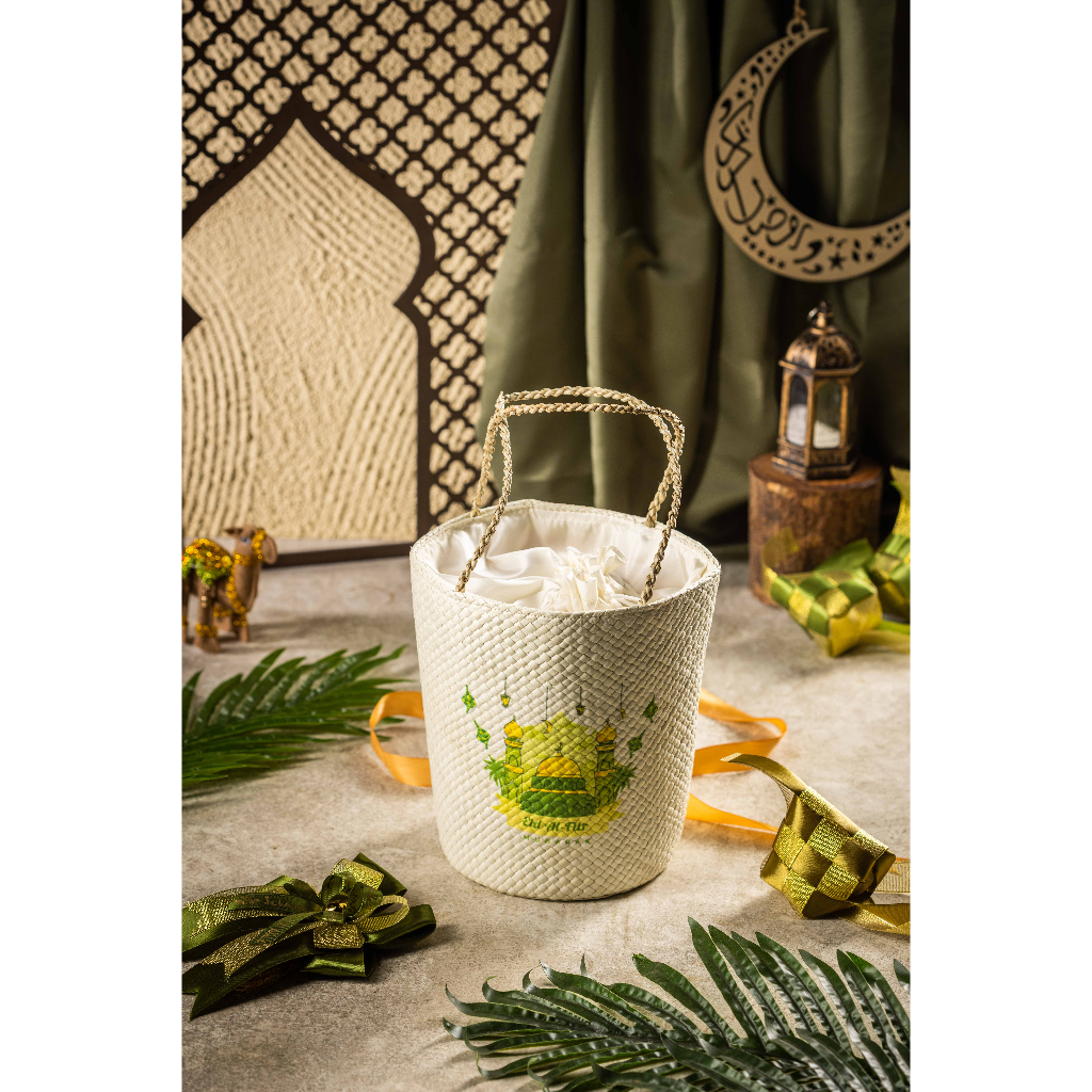 Jual TAS EMBER MERAH/TAS EMBER TALI MENDONG/TAS HAMPERS PANDAN | Shopee ...