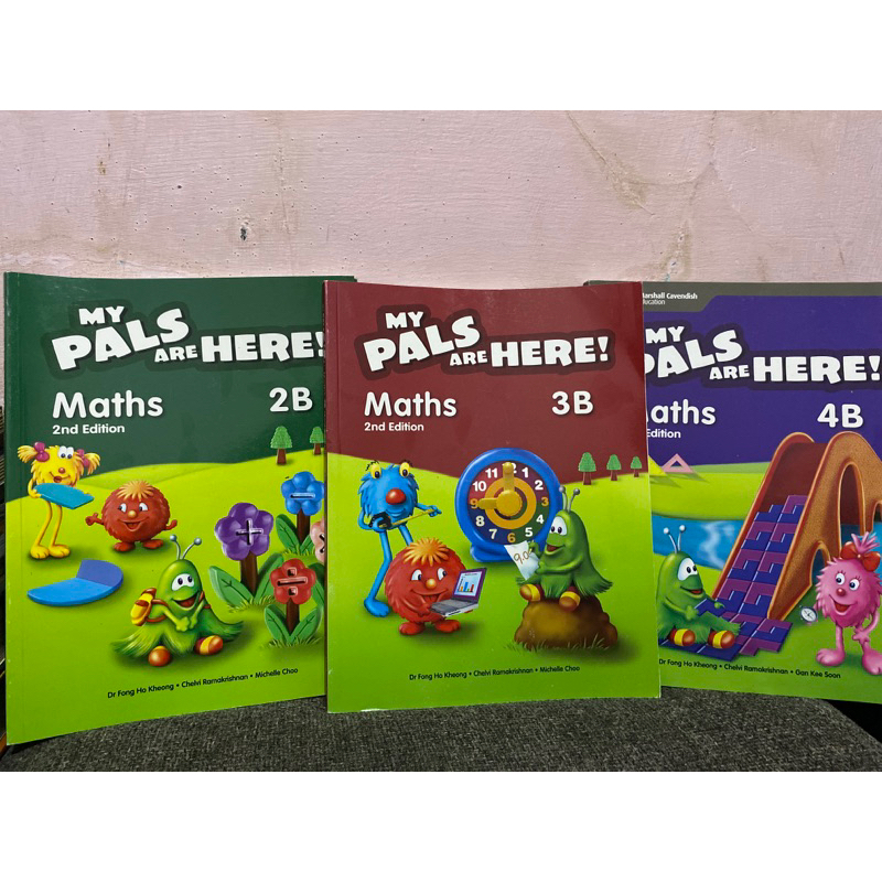 Jual MY PALS ARE HERE MATHS 2nd edition (2B, 3B, 4B) | Shopee Indonesia