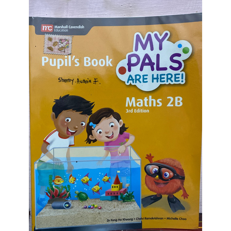 Jual MY PALS ARE HERE PUPILS BOOK MATHS 2A 2B 3rd edition | Shopee ...