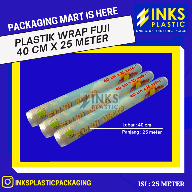 Jual PLASTIK WRAP 40 CM ROLL DELCO/PLASTIK WRAPPING PEMBUNGKUS MAKANAN ...
