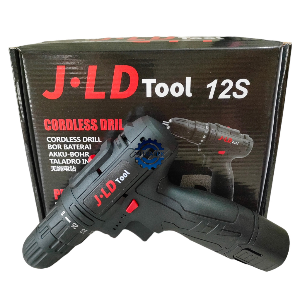 Jual Mesin Bor Baterai Jld 12s Cordless Drill Shopee Indonesia