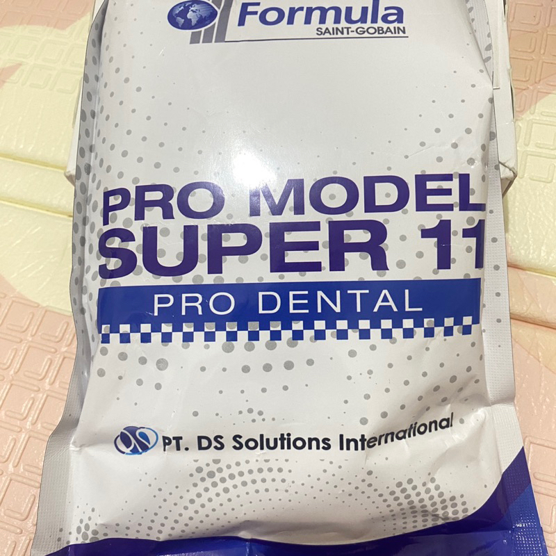 Jual Dental Gips stone biru tipe 2 pro dental model super 11 pro ...