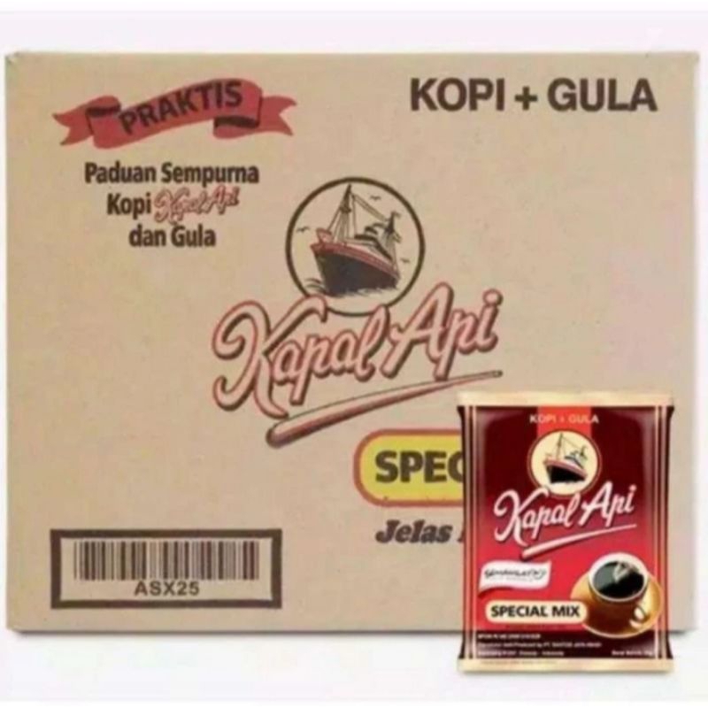 Jual Kapal Api Special Mix [12 Sachet @24 gram] -1 Dus | Shopee Indonesia