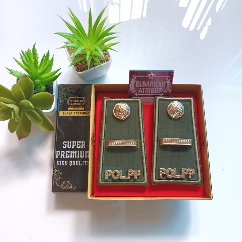 Jual Pangkat Pdh SATPOL PP 3A Kain Akrilik | Shopee Indonesia