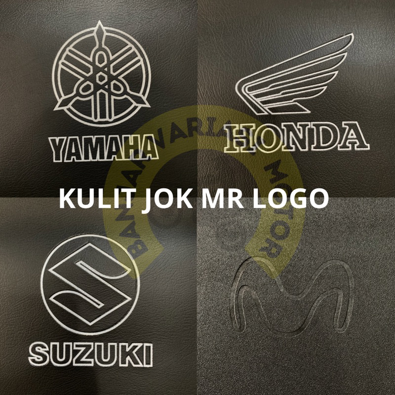 Jual KULIT JOK MOTOR LOGO BAHAN TEBAL | Shopee Indonesia