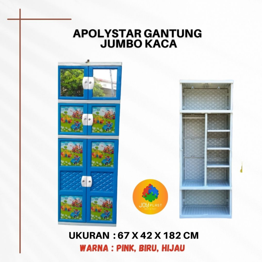 Jual Lemari Plastik/ Lemari Pakaian/ Lemari Gantung/ Lemari Kombinasi ...