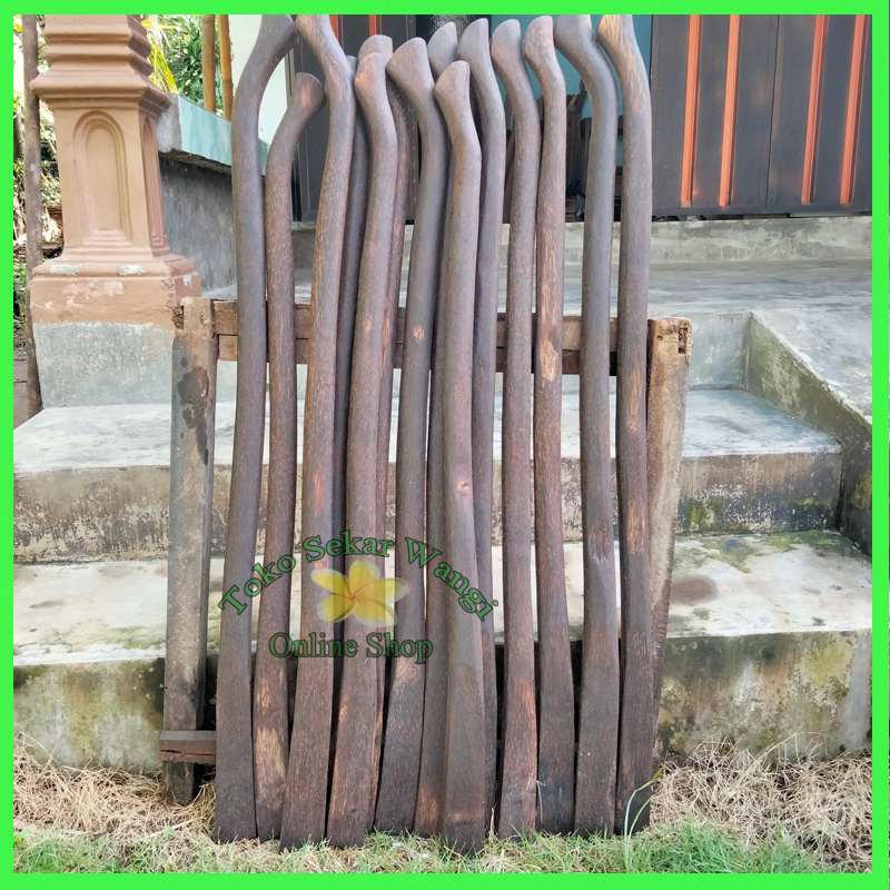 Jual Doran Ruyung Pacul Bahan Kayu Aren Tua Gagang Cangkul Luyung ...