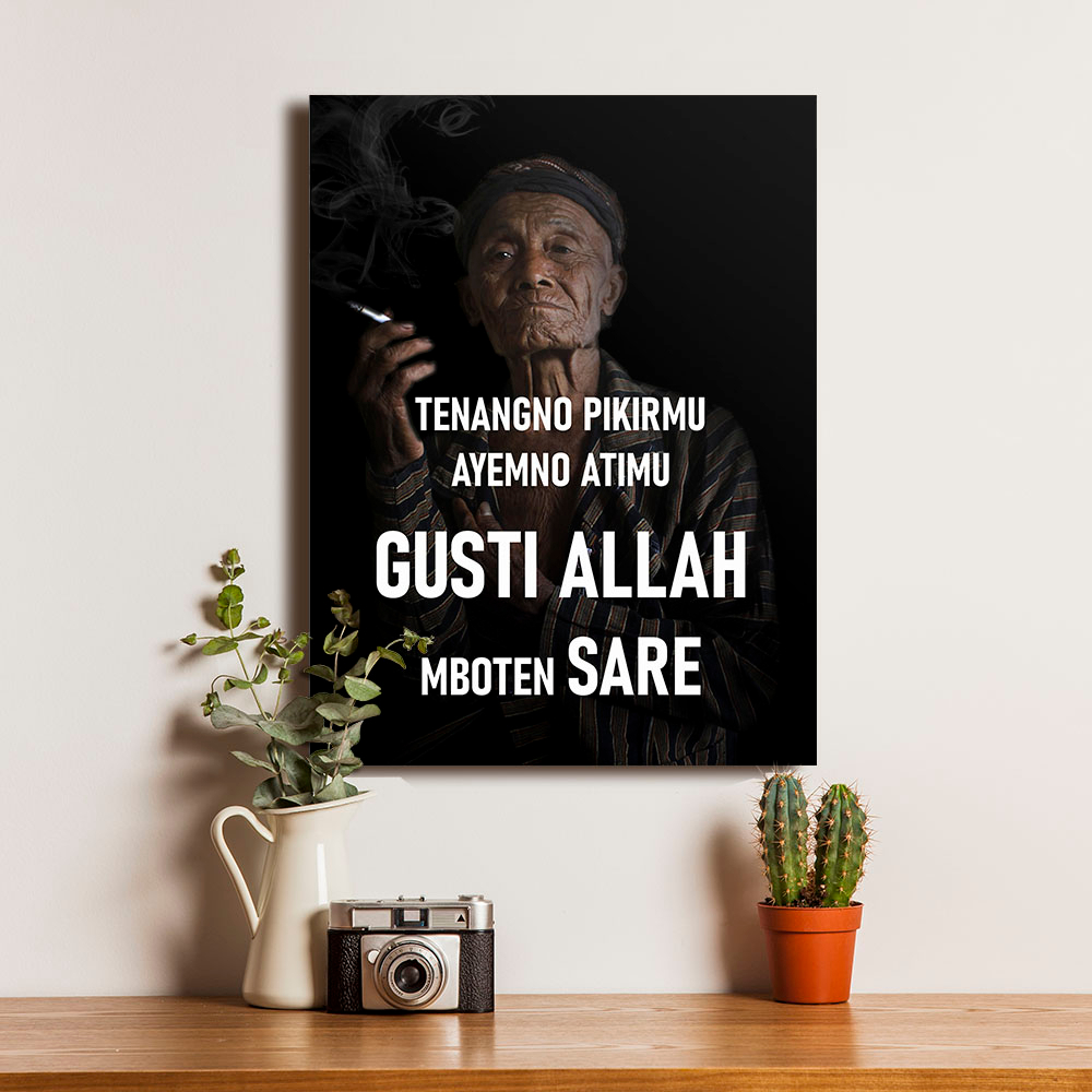 Jual Poster Quotes Petuah Nasehat Jawa Jawir Bijak Tenangno Pikirmu ...