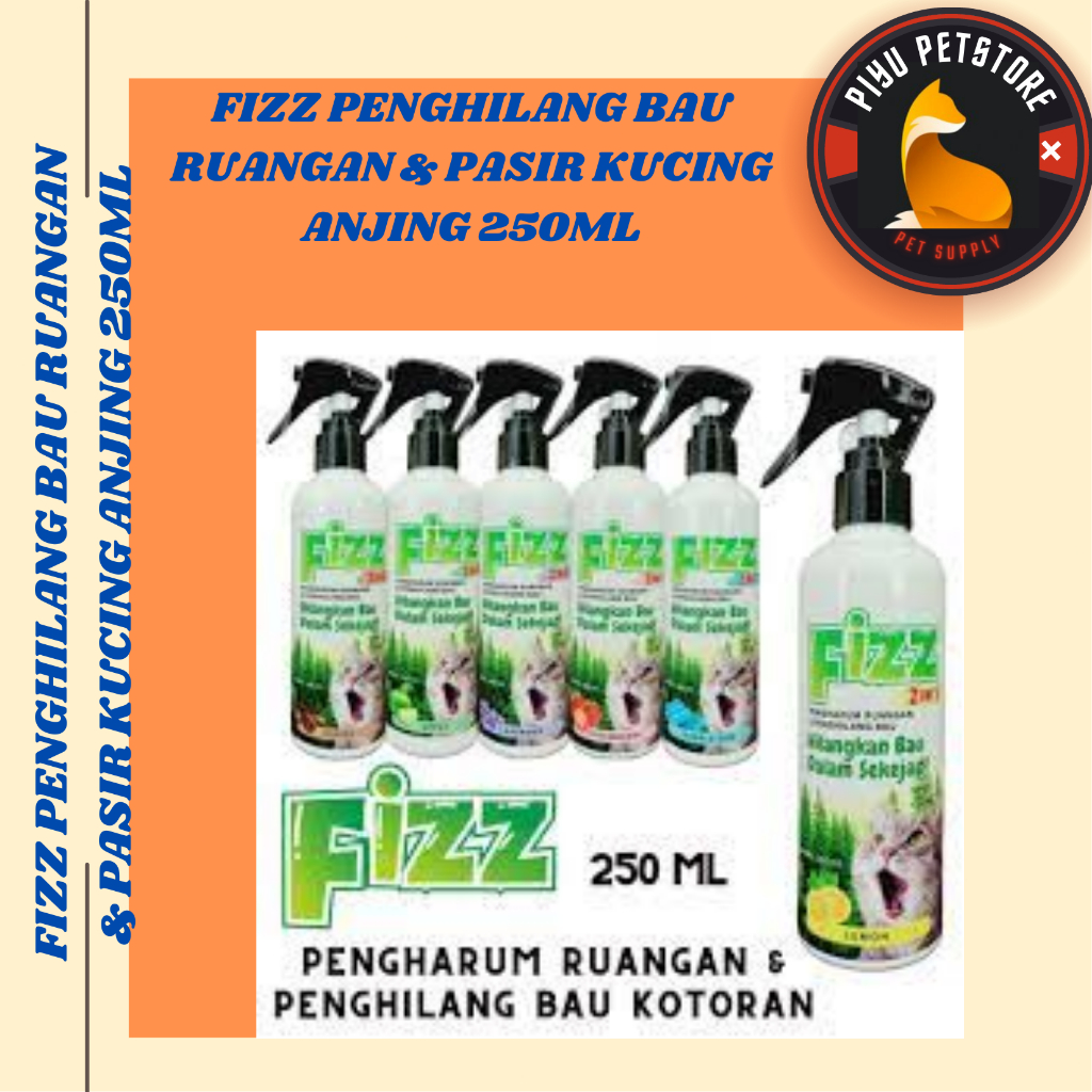 Jual FIZZ Spray Pengharum Ruangan dan Penghilang bau 250 ml | Shopee ...