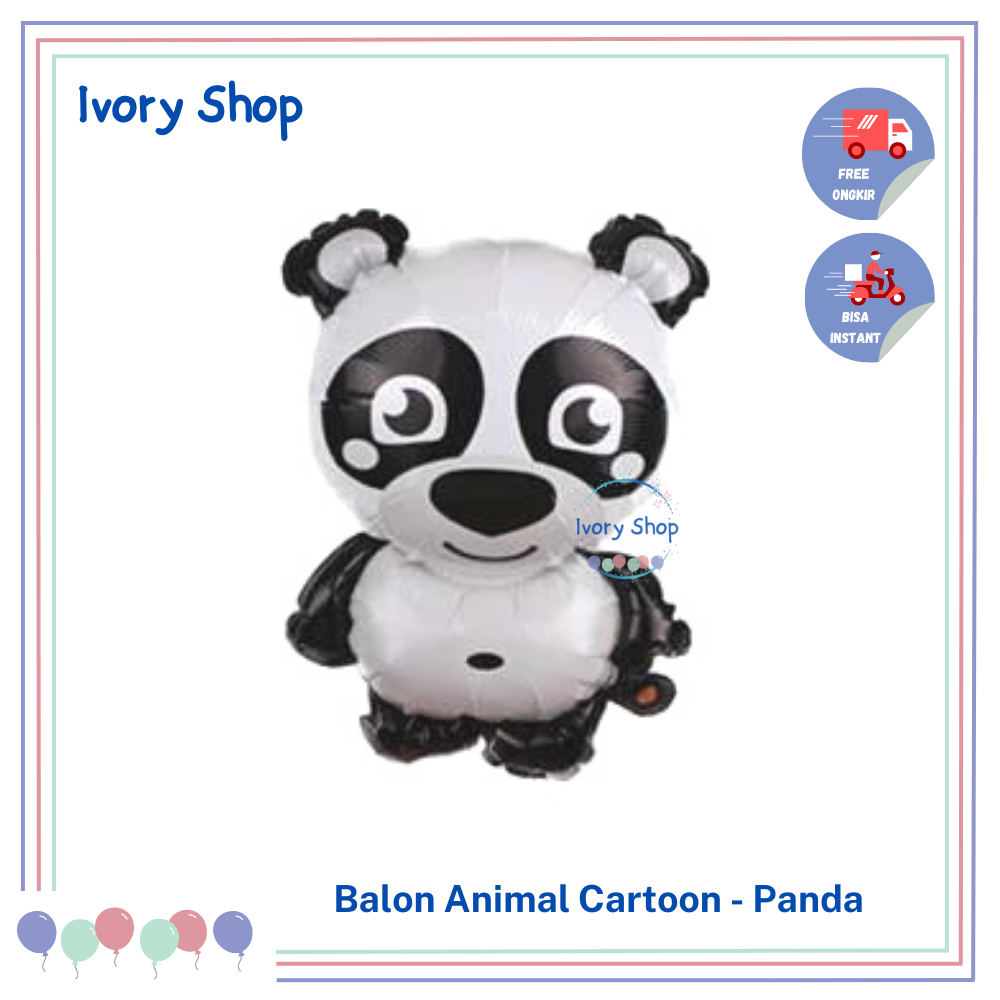 Jual Balon Animal Cartoon Cute Binatang Hewan full body Kartun Lucu ...