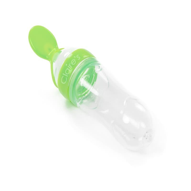 Jual CLAIRES BOTOL SENDOK MAKAN BAYI// CLAIRES SQUEEZE FEEDER | Shopee ...