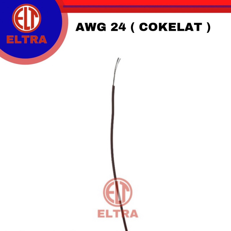 Jual KABEL AWG 24 SERABUT PUTIH METERAN cable serabut putih tembaga lapis perak body kelistrikan ...