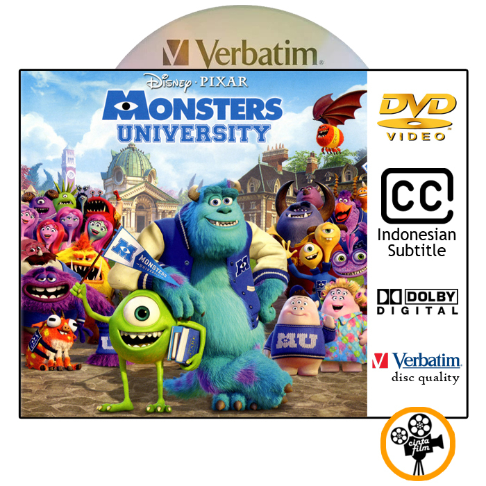 Jual kaset DVD film animasi disney pixar Monsters University (2013) | Shopee Indonesia
