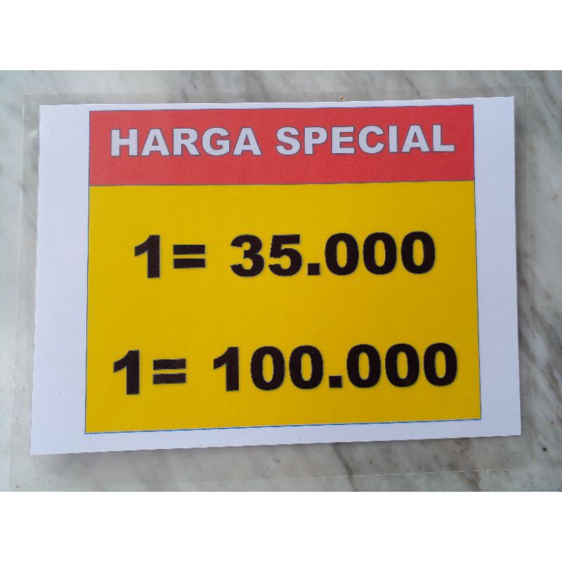 Jual HARGA SPECIAL / KERTAS TULISAN LAMINATING | Shopee Indonesia