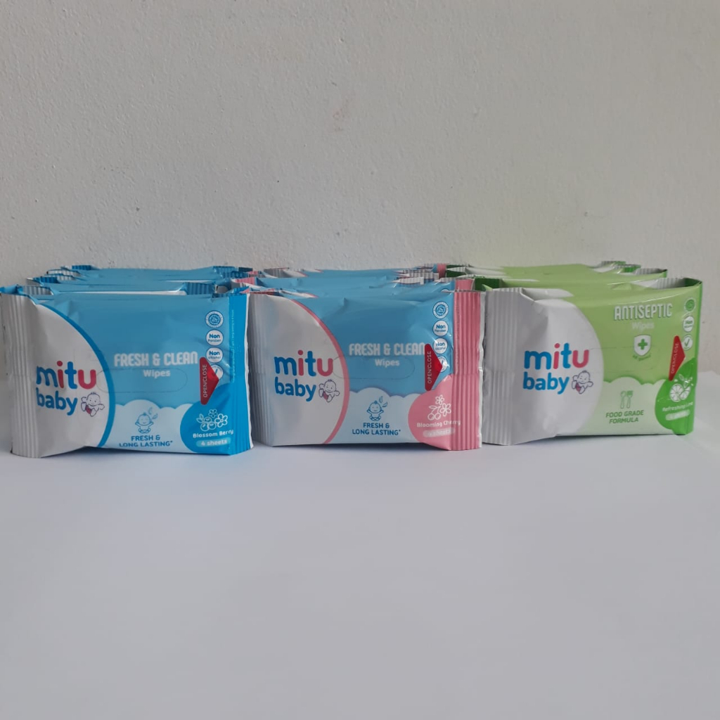 Jual Mitu Baby Renceng 4 Sheets isi 12 pcs | Shopee Indonesia