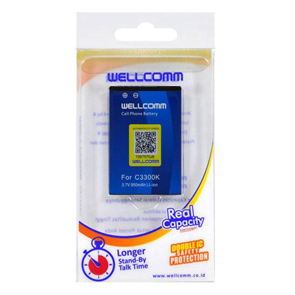 Jual Samsung Champ Battery wellcomm double power & double Ic | Shopee ...