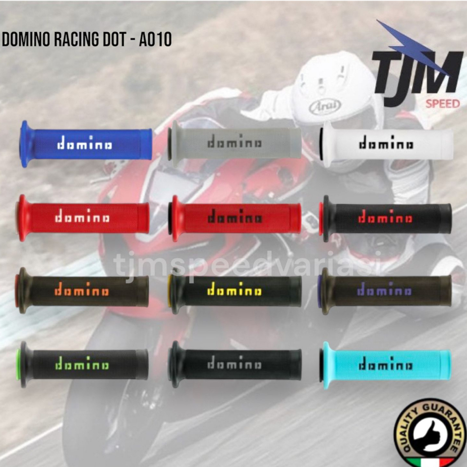 Jual Handgrip Handfat Karet Handle Domino Racing Dot Dots on road A-010 ...