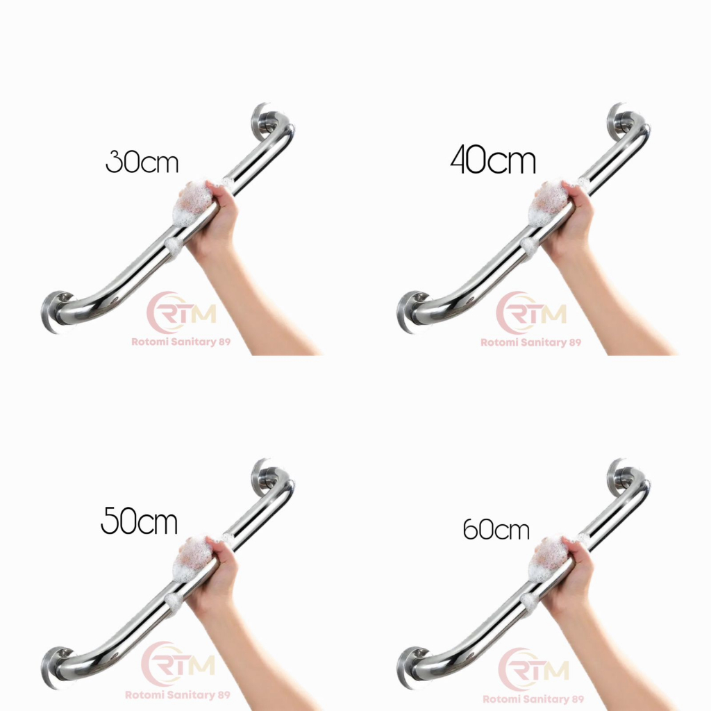 Jual Pegangan Kamar Mandi Toilet Gagang Bathtub Grab Stainless | Shopee ...
