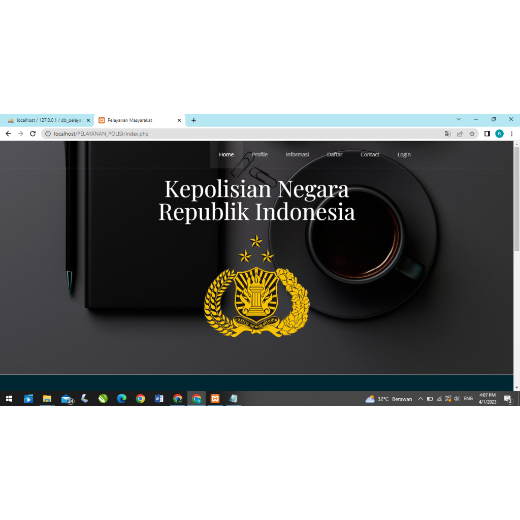 Jual Source Code Program Aplikasi Pelayanan Polisi | Shopee Indonesia