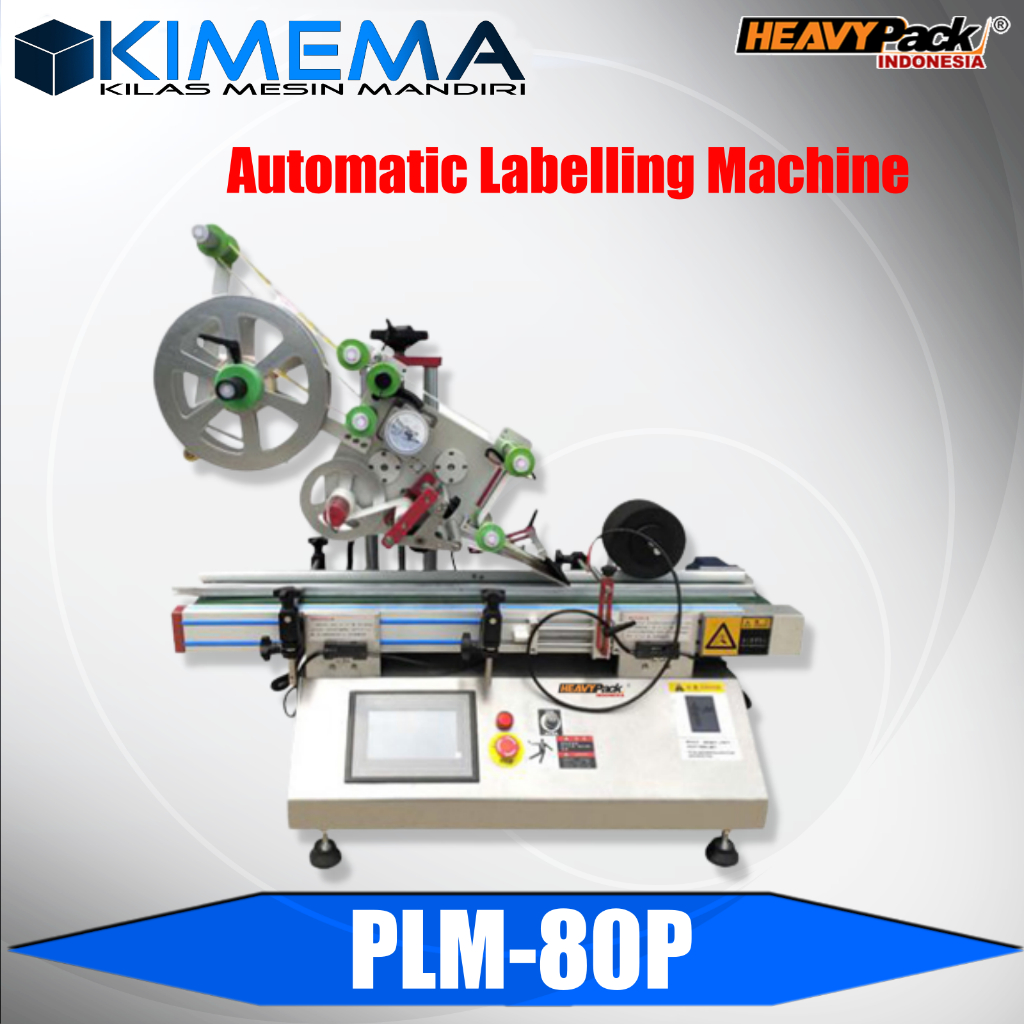 Jual PLM-80P Mesin Cetak Labelling Automatic Sticker Top Side HEAVYPACK ...