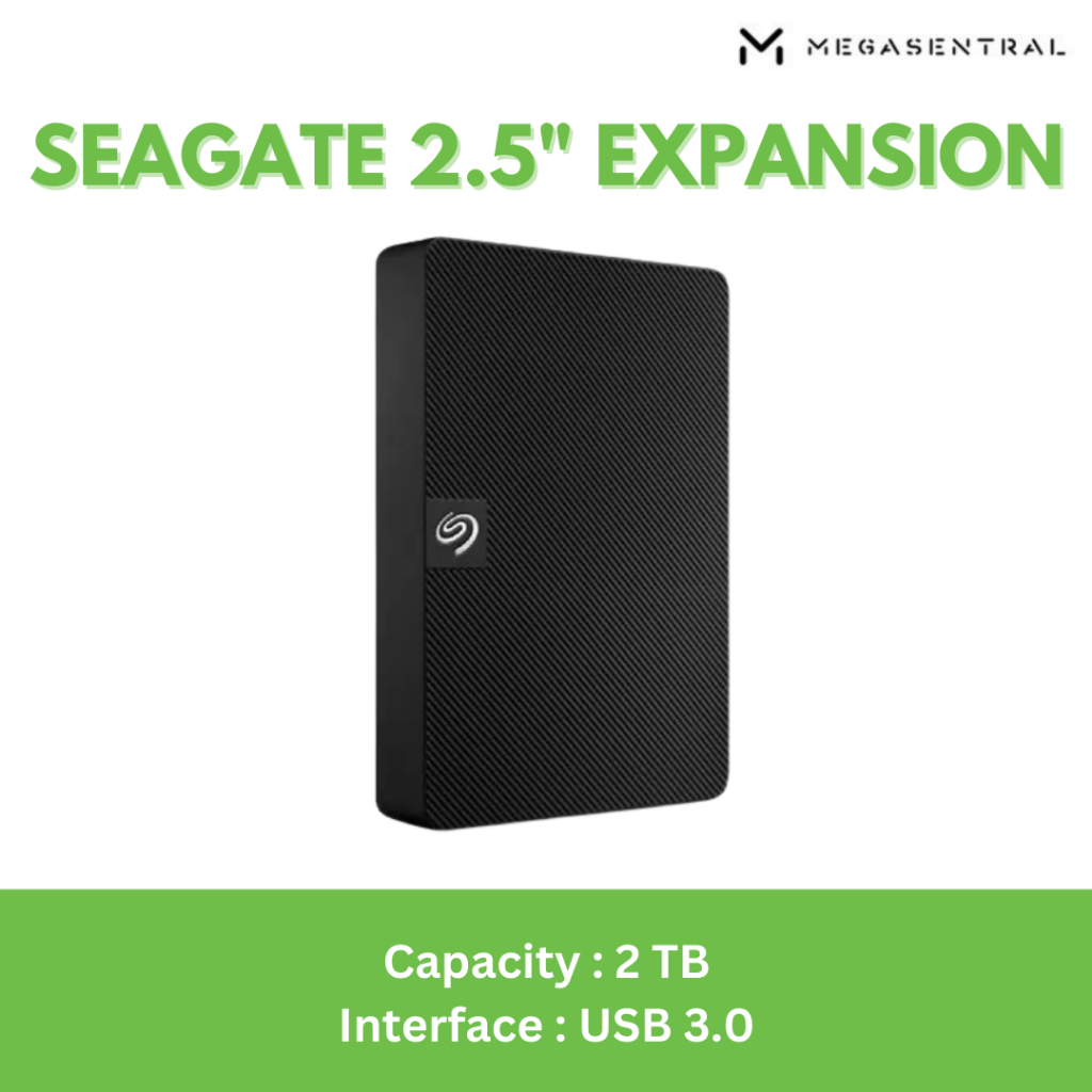 Jual Seagate Expansion 2TB - External HDD - USB 3.0 - Garansi 3 Tahun | Shopee Indonesia