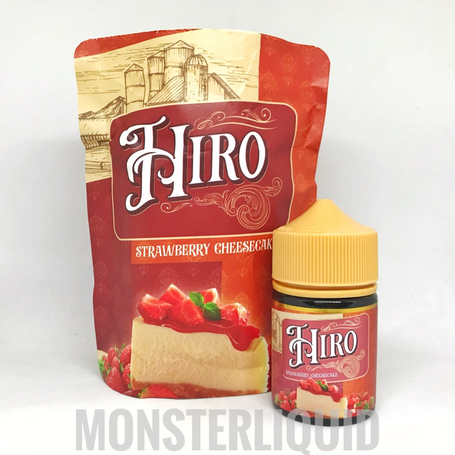 Jual HIRO STRAWBERRY CHEESECAKE BY JOZOJO BREW 3MG 60ML | Shopee Indonesia