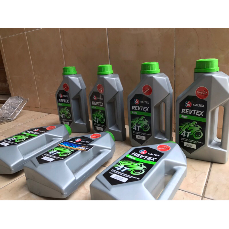 Jual oli mesin oli revtex caltex jaso MA 25-40 kemasan 1liter | Shopee ...