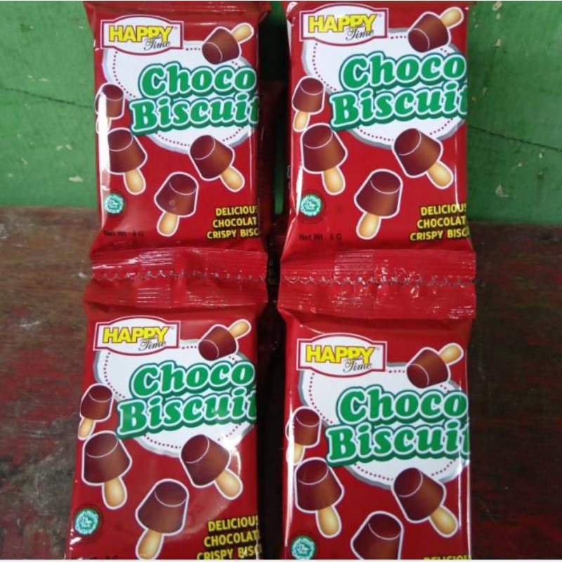 Jual Happy Time Choco Biscuits Renceng isi 10 Pcs | Shopee Indonesia