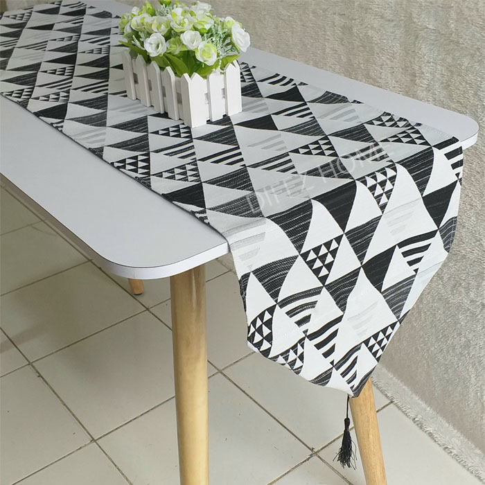 Jual Table Runner Panjang Taplak Meja Tamu Mewah Aesthetic Minimalis ...