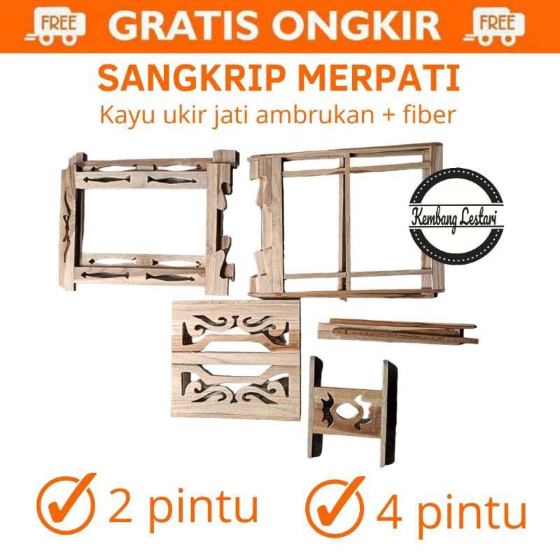 Jual Sangkrip dongdang merpati PINTU 2 & PINTU 4 belum dirangkai (PLUS ...