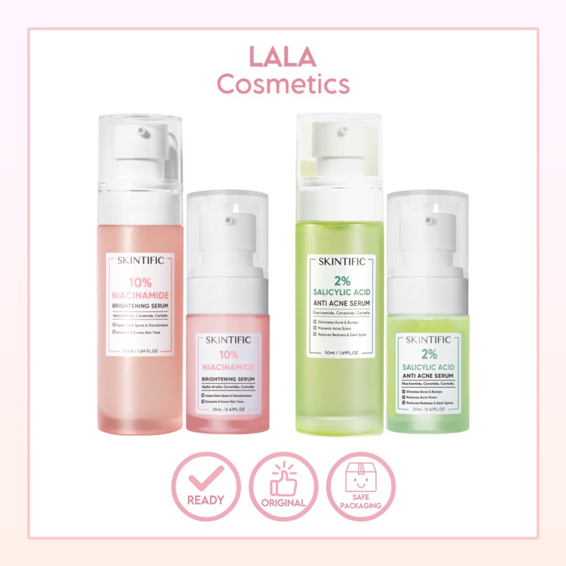 Jual Skintific Serum 2 Salicylic Acid Anti Acne 10 Niacinamide