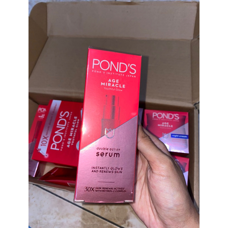 Jual Ponds Age Miracle Double Action Serum 30ml | Shopee Indonesia